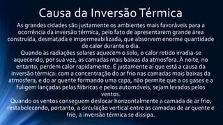 1 ano inversão térmica | PPTX