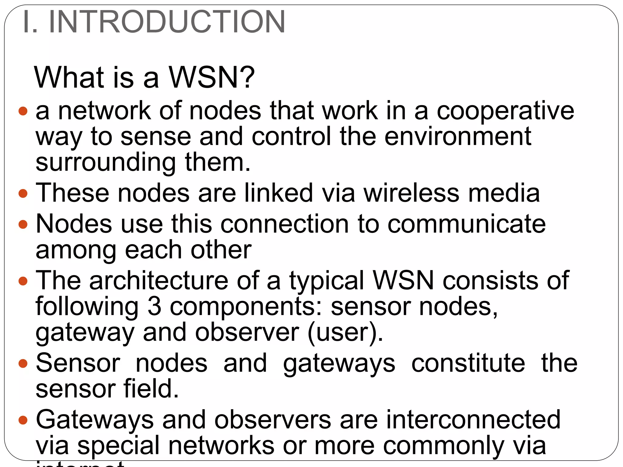 Wireless Sensor Networks And Application Forest Fire Detection Pptx