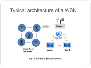 wireless sensor networks & application :forest fire detection | PPTX