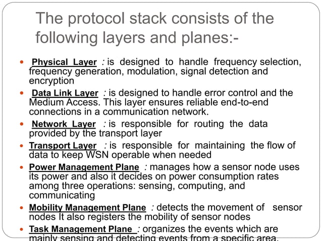 Wireless Sensor Networks And Application Forest Fire Detection Pptx