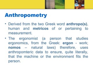 1 anthropometry | PPT