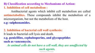 1 Antibiotics- Introduction, History, Classification, Mechanism of ...