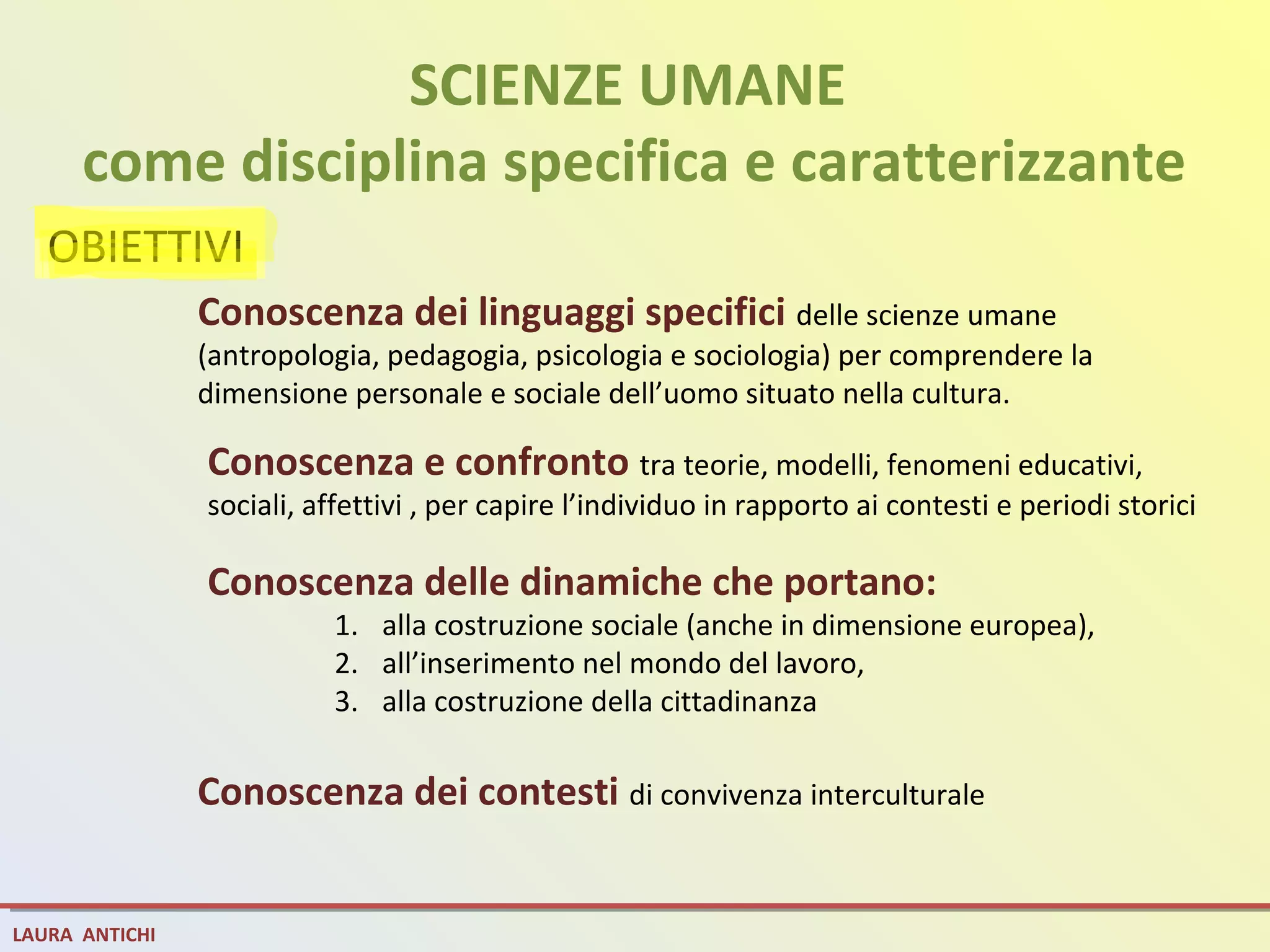 1antichi pres scienze_umane | PPT