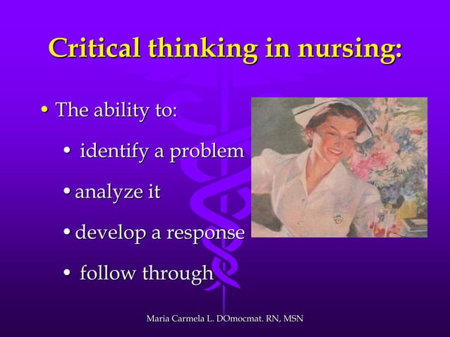 Nursing Process and Critical Thinking | PDF | Medical Health