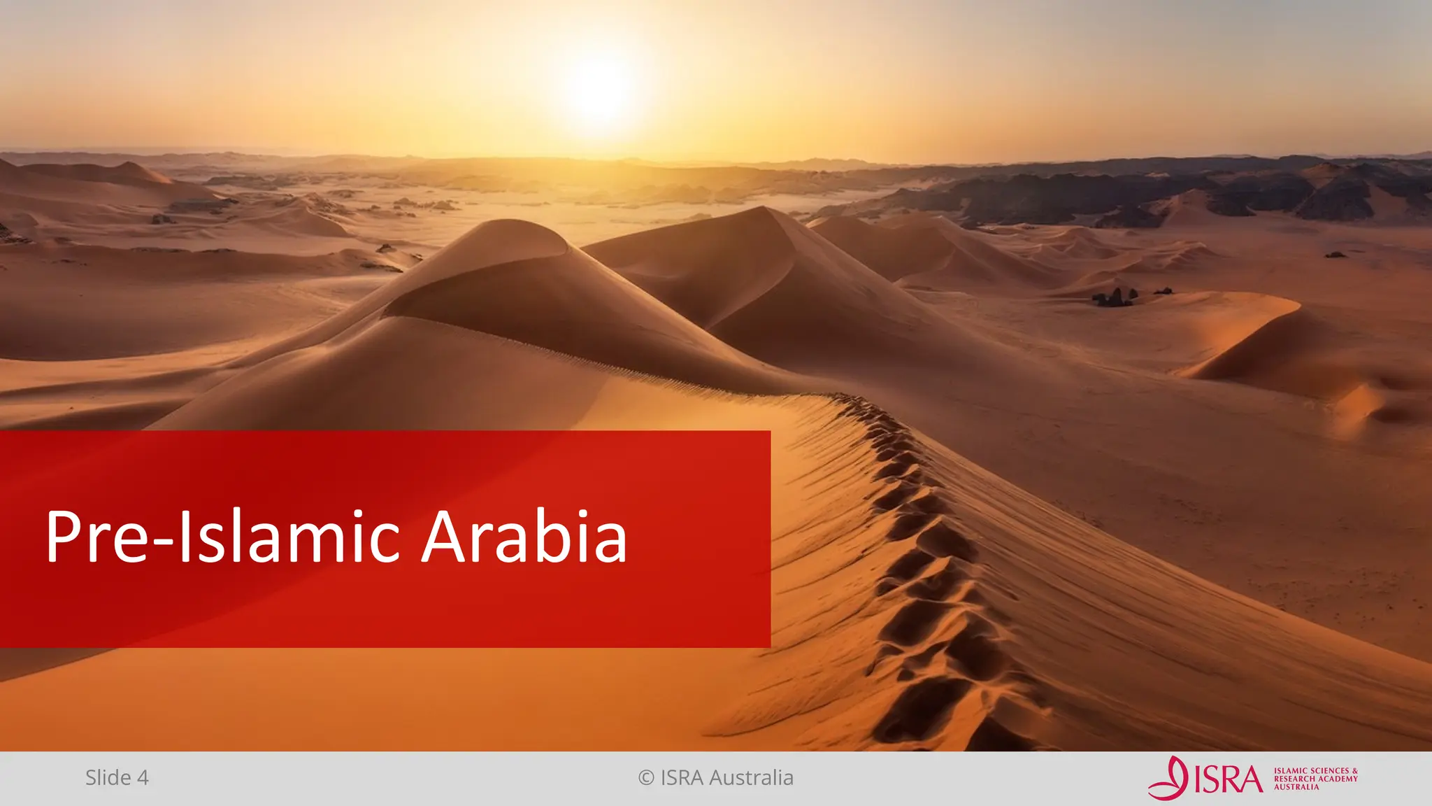 Origins of Islam ISRA (Pre Islamic Arabia) | PDF