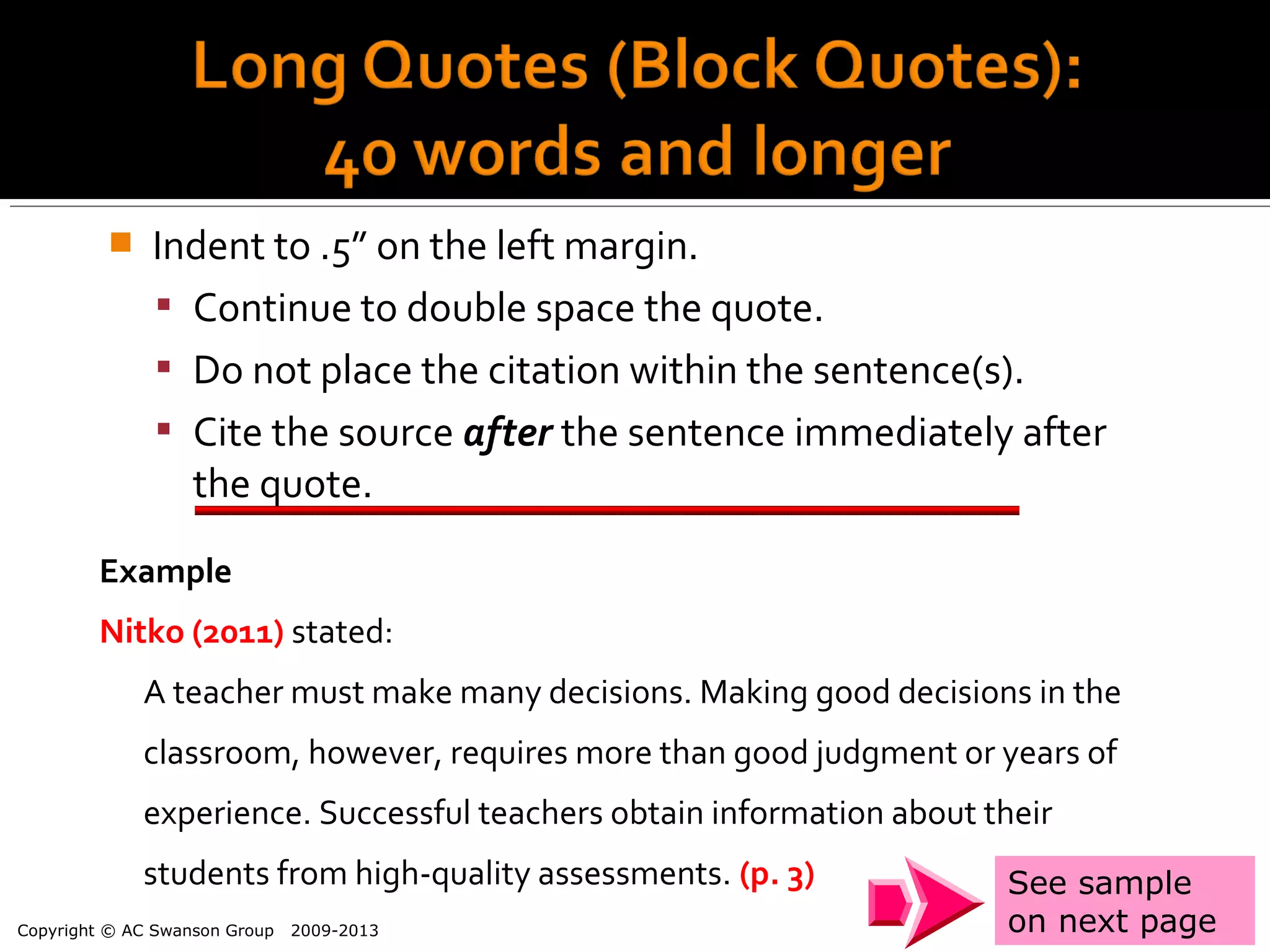 Module 1 APA Style | PPT