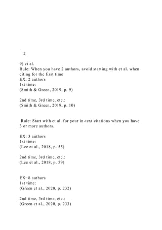 1 APA Writing Tips Essay format 1) 2-3 page.docx