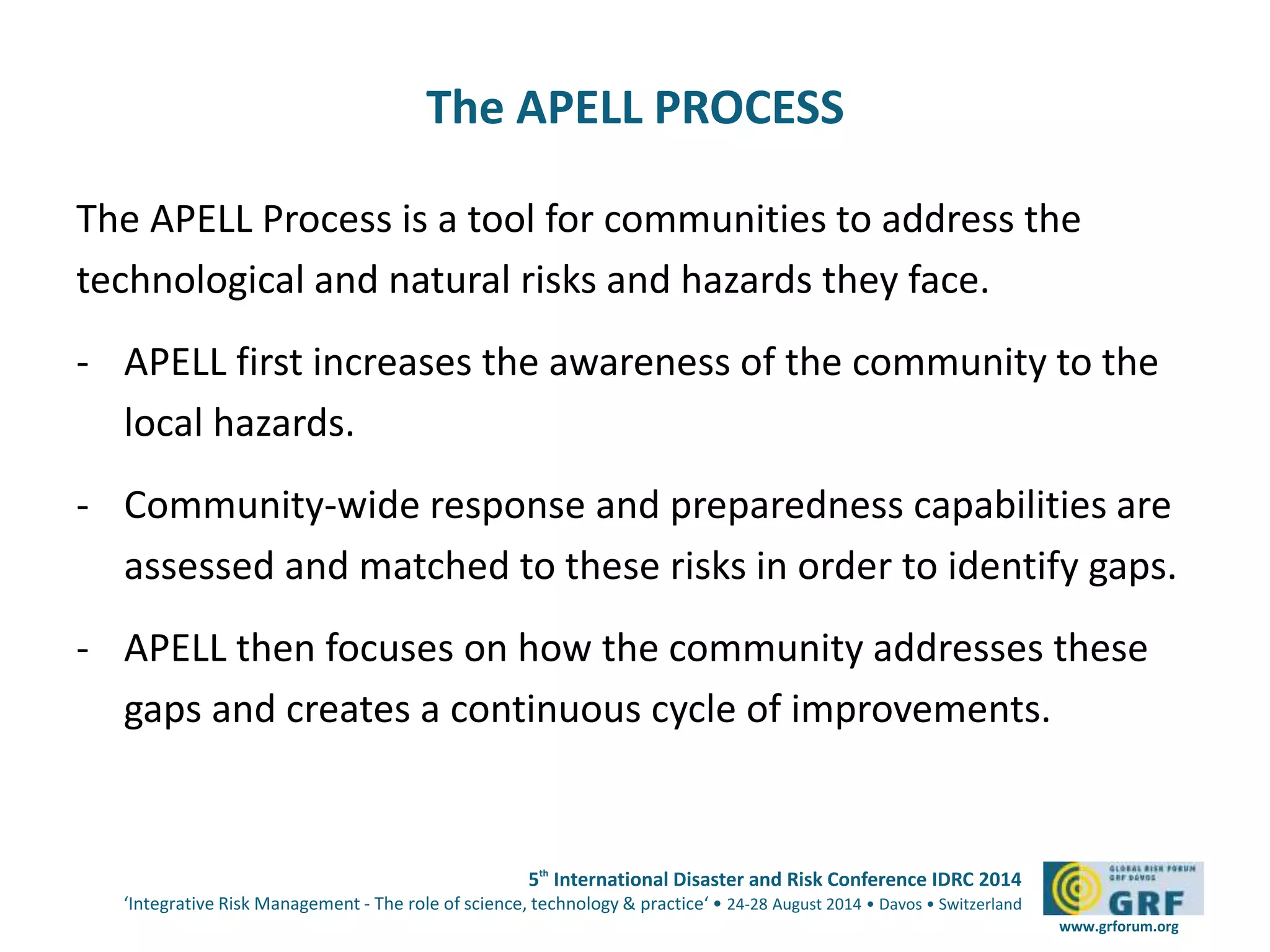 1-APELL Introduction- Gablehouse | PPTX
