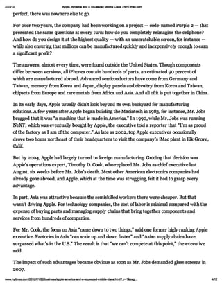 Apple, america and a squeezed middle class | PDF