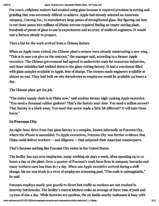 Apple, america and a squeezed middle class | PDF