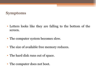 Presentation on computer viruses | PPT