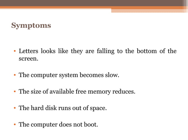 Presentation on computer viruses | PPT | Operating Systems | Computer Software and Applications
