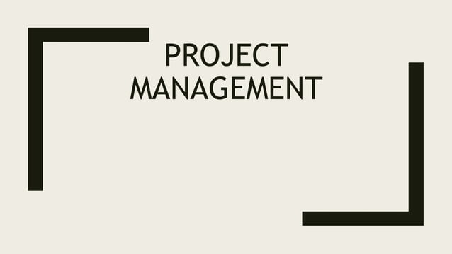1a_PROJECTMANAGEMENT_WK1.pptx PROJECTMANAGEMENT | PPTX