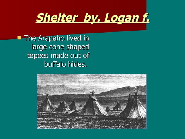 Arapaho Tribe | PPT