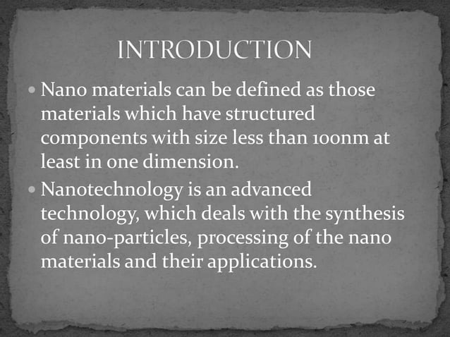 Nano Ball Milling | PPTX