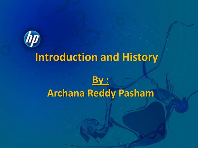 1 archana history modified | PPT
