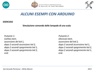 Lezione 1 arduino - corso 20 ore | PPT