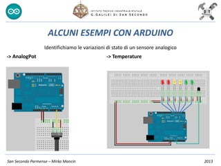 Lezione 1 arduino - corso 20 ore | PPT