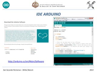 Lezione 1 arduino - corso 20 ore | PPT
