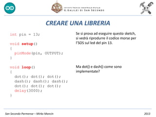 Lezione 1 arduino - corso 20 ore | PPT