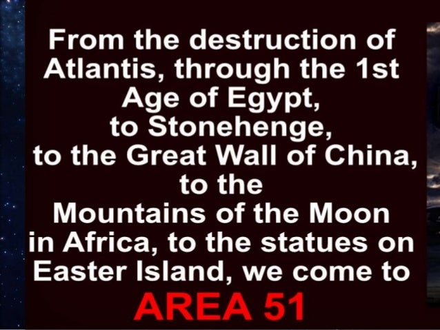 Area 51: The Epic Saga Written over the Course of 25 Years | PPTX