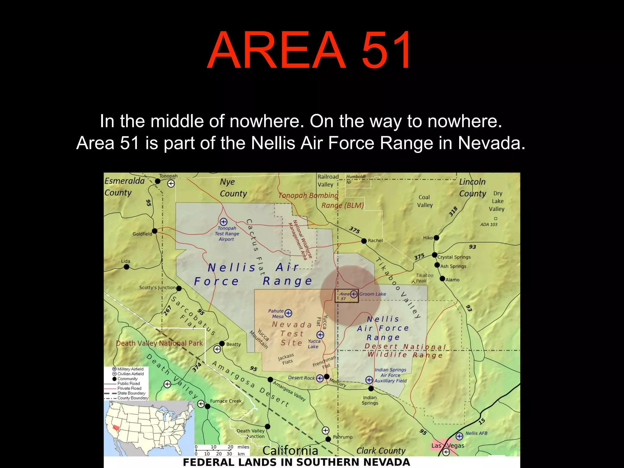 Area 51. What secrets does it hold? | PPT