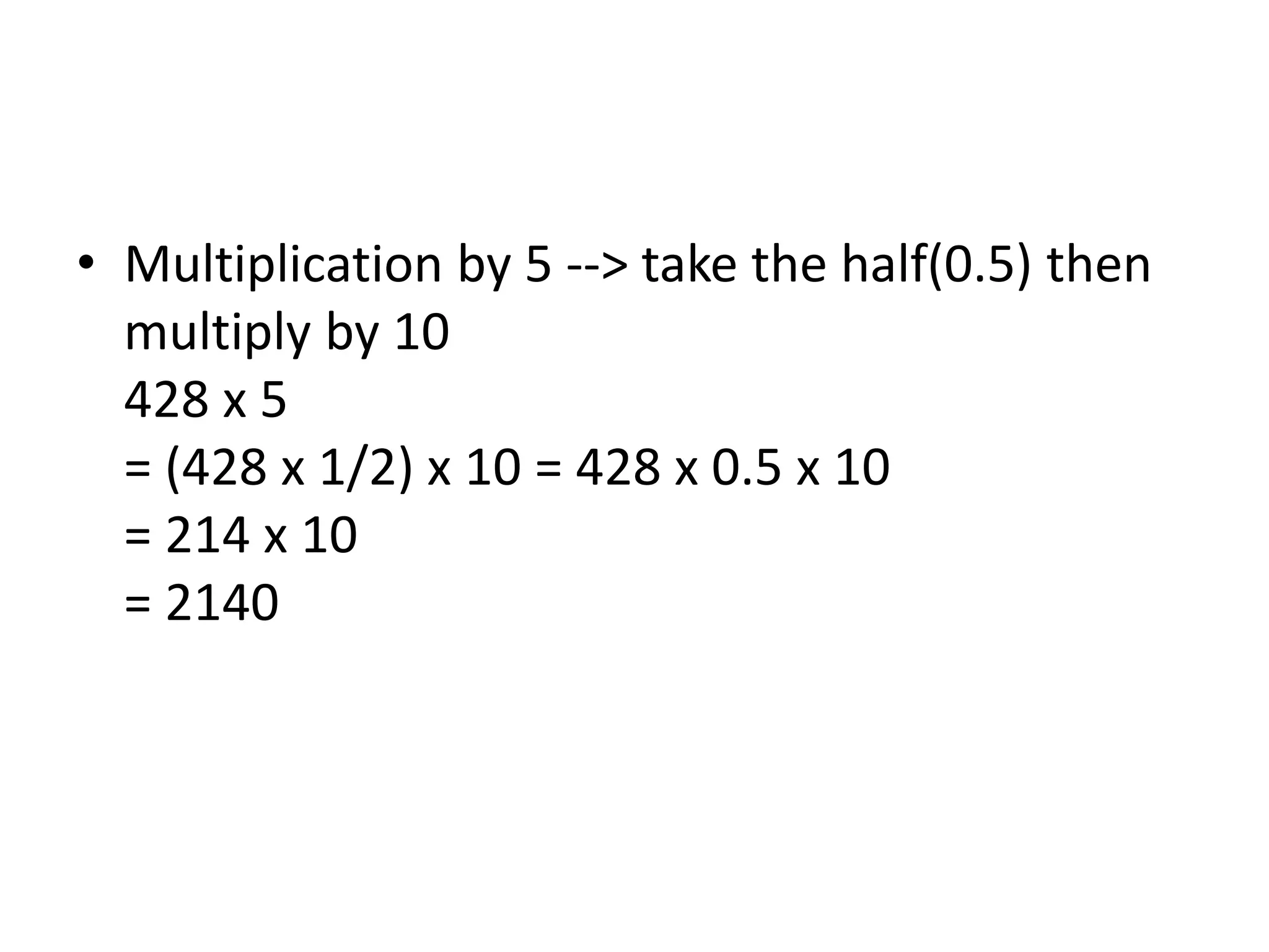 1 arithmetic shortcuts | PPTX