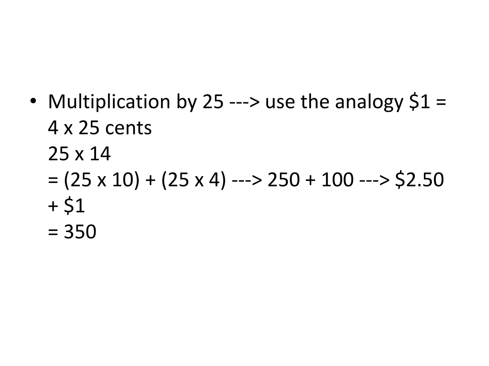 1 arithmetic shortcuts | PPTX