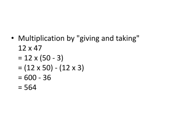1 arithmetic shortcuts | PPT | Free Download