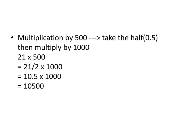 1 arithmetic shortcuts | PPT | Free Download