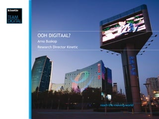 MWG Alle Media Worden Digitaal - Arno Buskop (Kinetic) | PPT