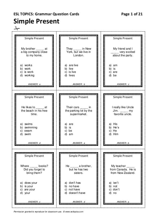 1 around town_grammar_cards