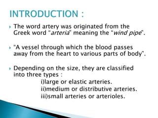arterial supply of head and neck | PPT