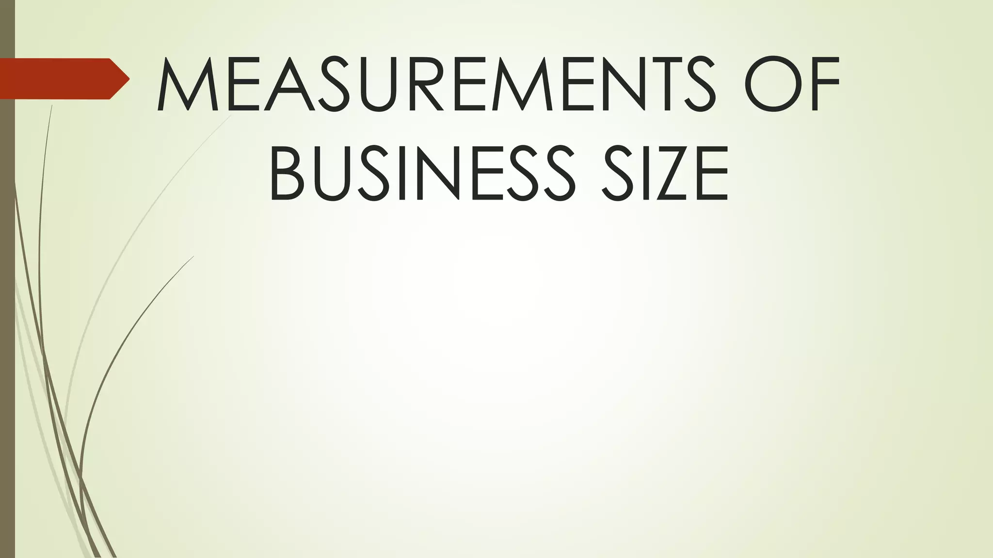 Topic 3 Size of business Cambridge AS and A Level | PPTX