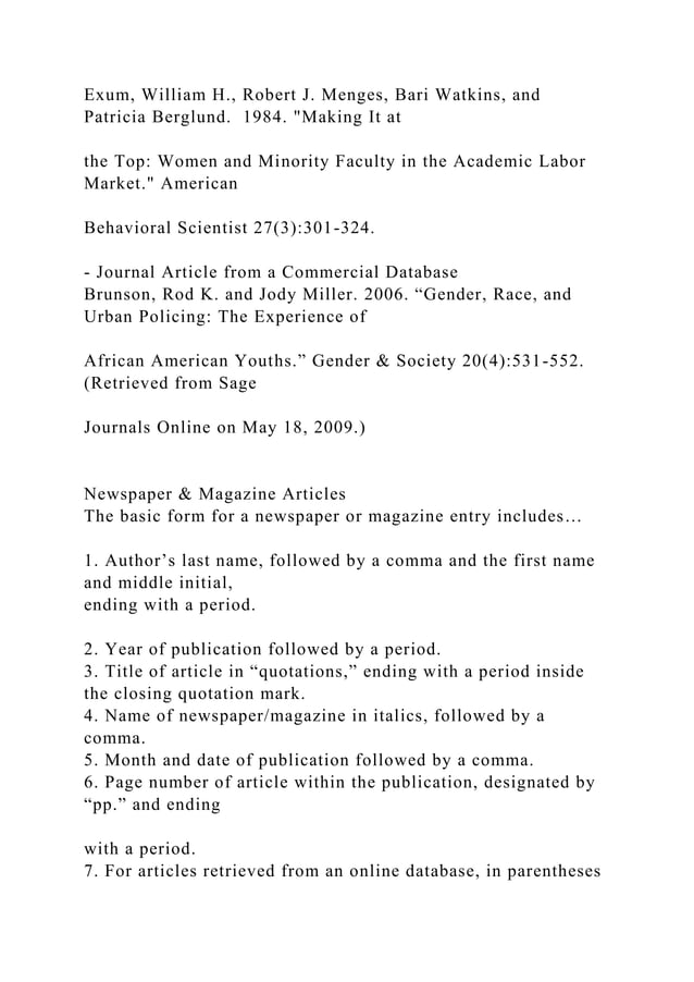 1 ASA Format The American Sociological Associatio.docx