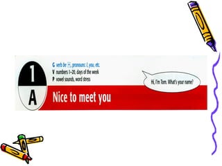 1 a (saying hello & grammar) | PPT