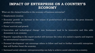 Cambridge Topic 1 AS Level - Enterprise | PPTX