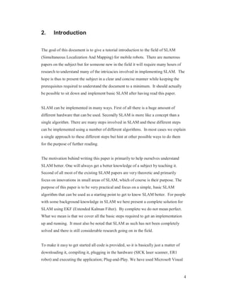 SLAM for dummies | PDF