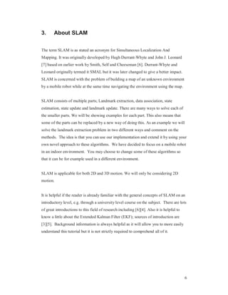 SLAM for dummies | PDF