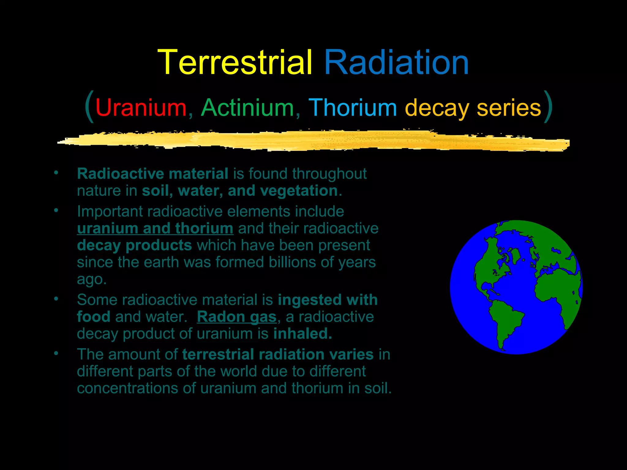 sources of radiation | PPT