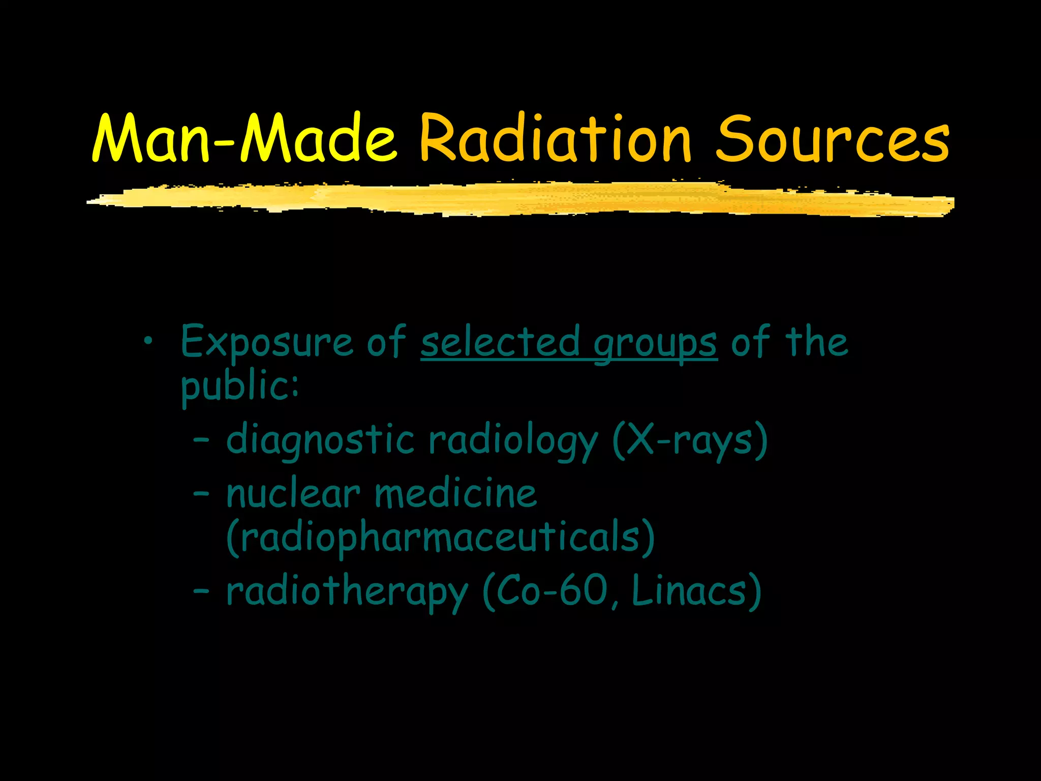 sources of radiation | PPT