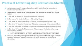 Advertising concepts , Importance and its Types | PPTX