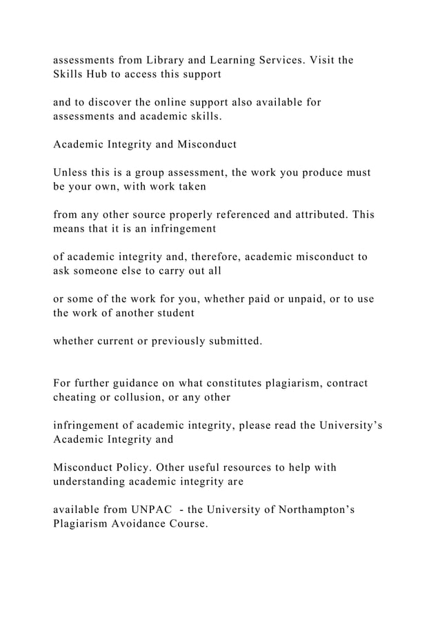 1 Assessment Brief Module Code Module .docx | Resume Writing and Advice | Job Search