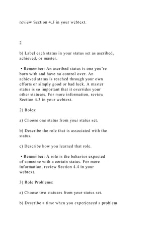 1ASSIGNMENT 2SOCIAL STRUCTURE AND SOCIAL INTERACTION.docx | Social ...