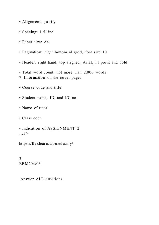 1 Assignment BLC30603 Warehouse Management | PDF
