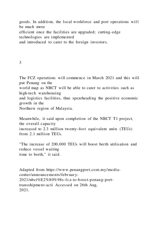 1 Assignment BLC30603 Warehouse Management | PDF