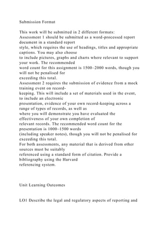 1 Assignment front Sheet Qualification Unit n.docx
