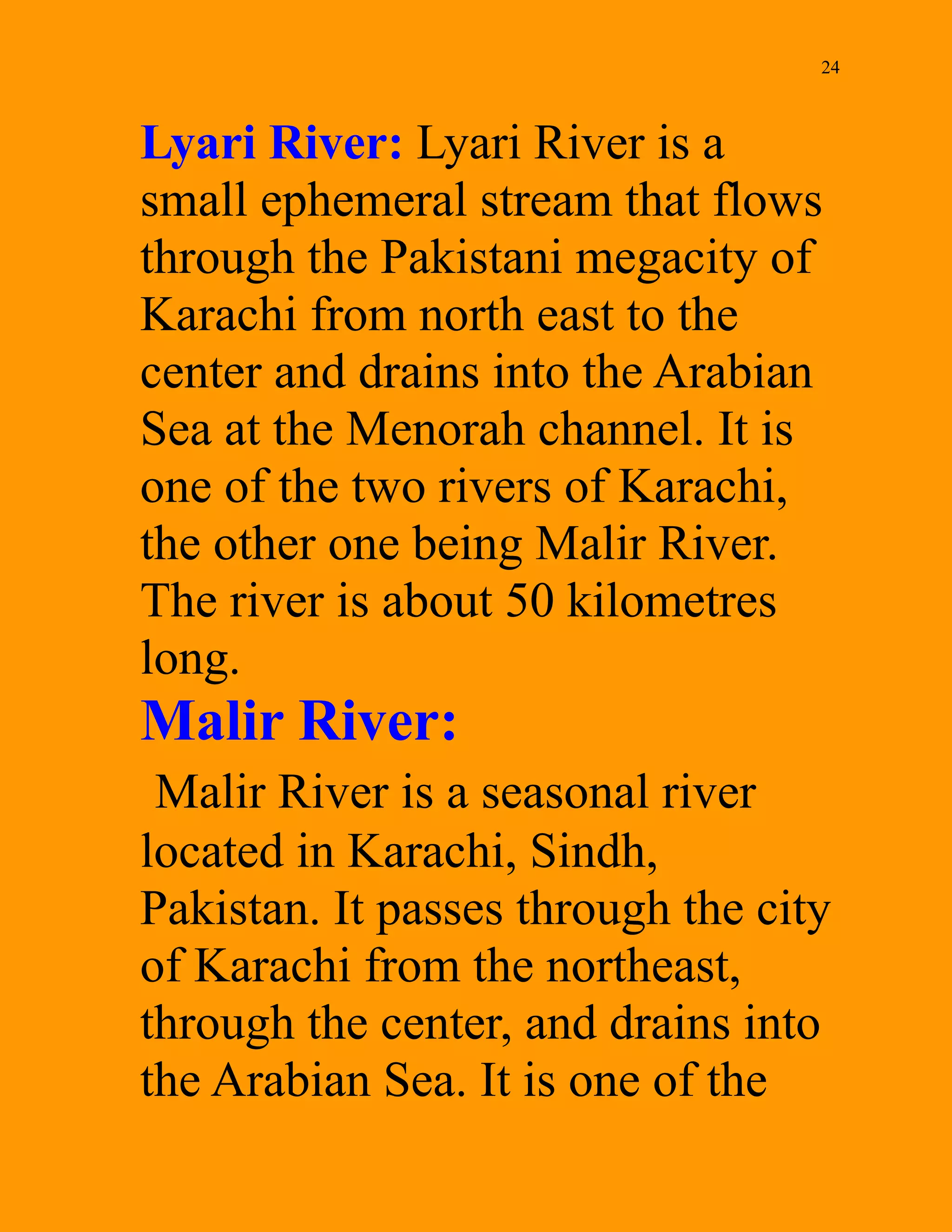 Rivers of pakistan | PDF
