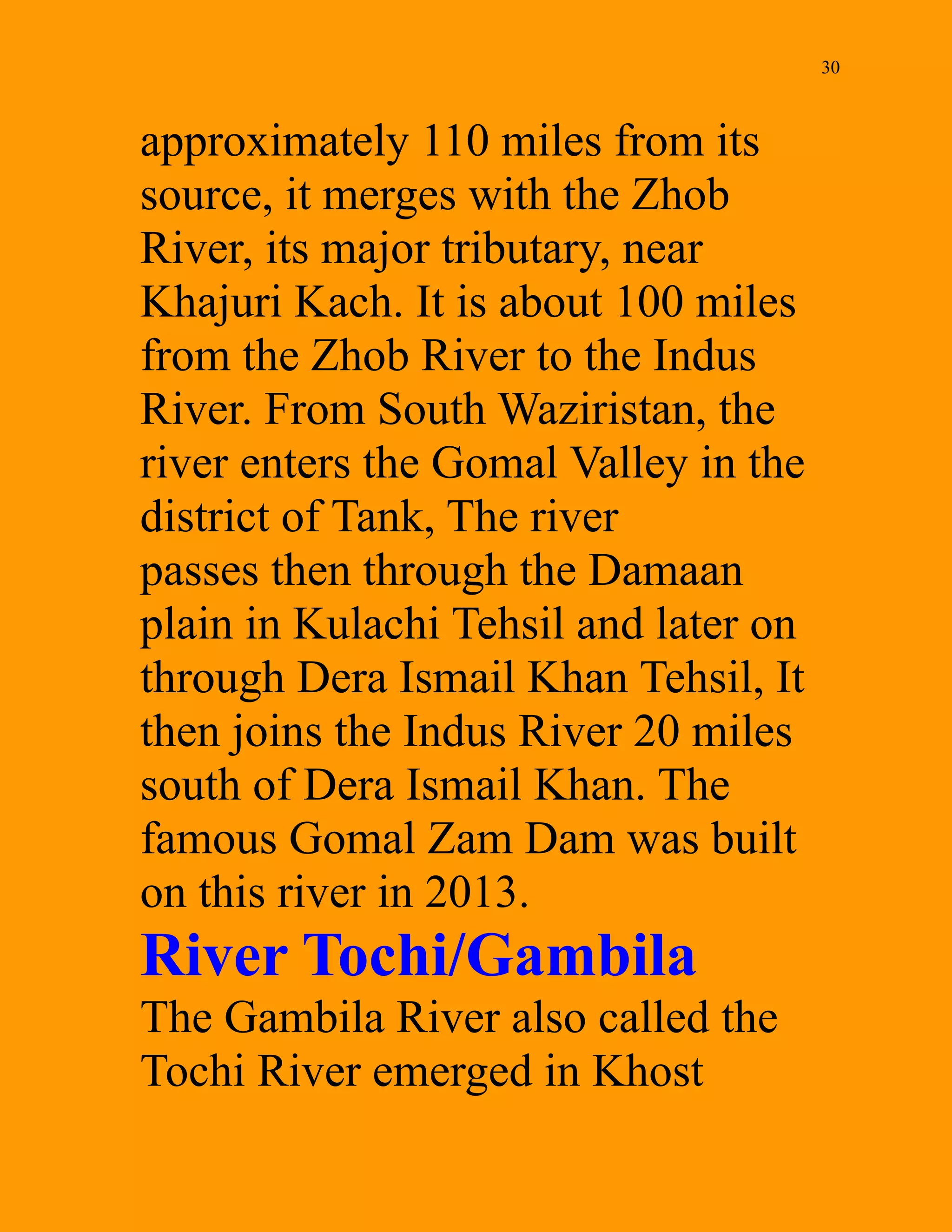 Rivers of pakistan | PDF