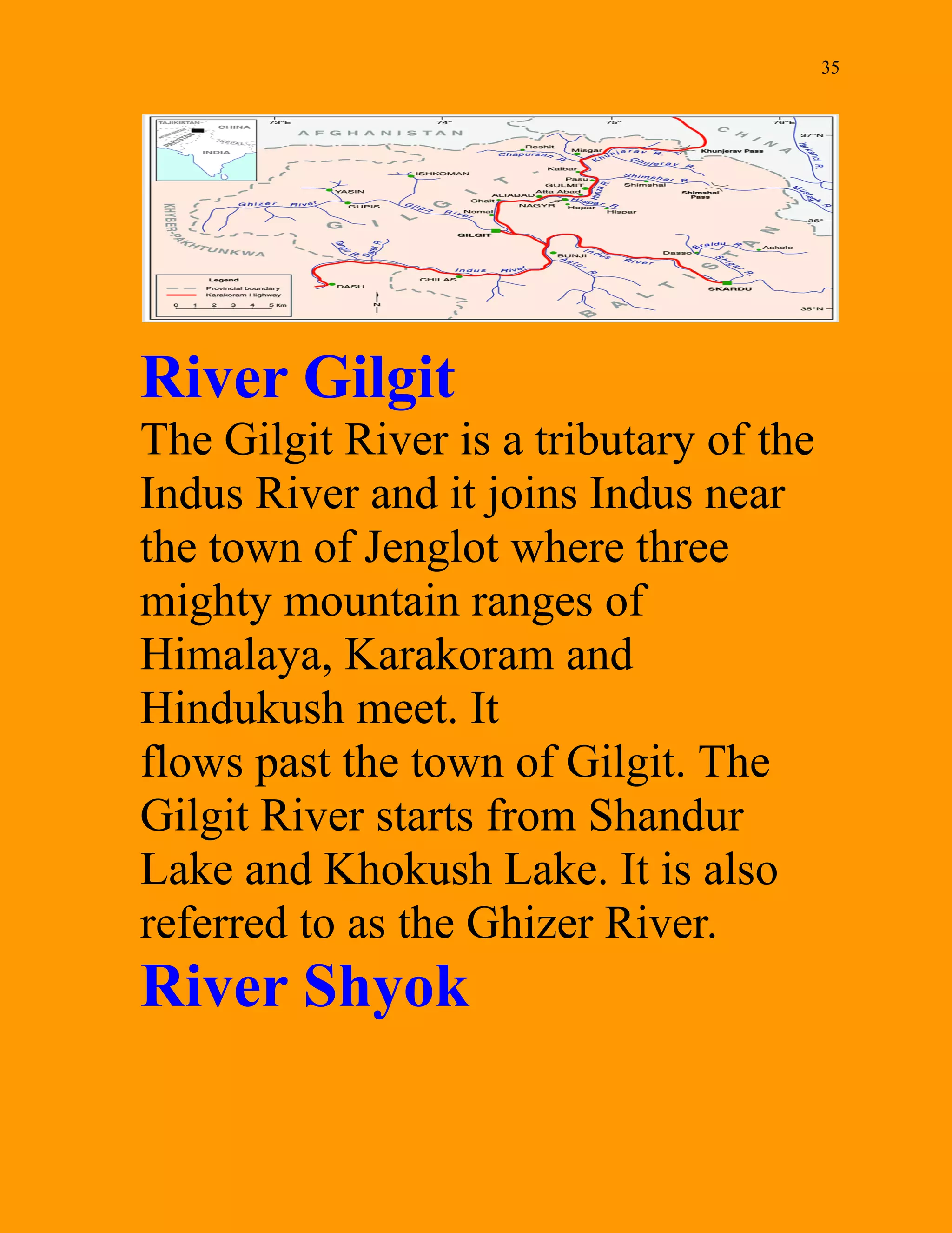 Rivers of pakistan | PDF